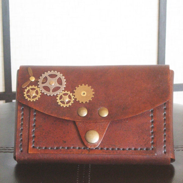 Steampunk Wallet - Etsy