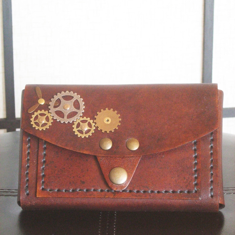 Steampunk Wallet - Etsy