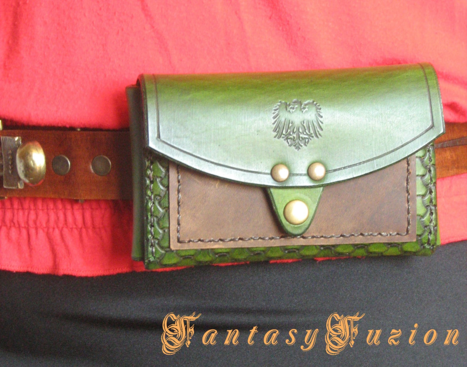 Medieval Larp Knight Leather Belt Pouch Case Wallet Iphone or - Etsy