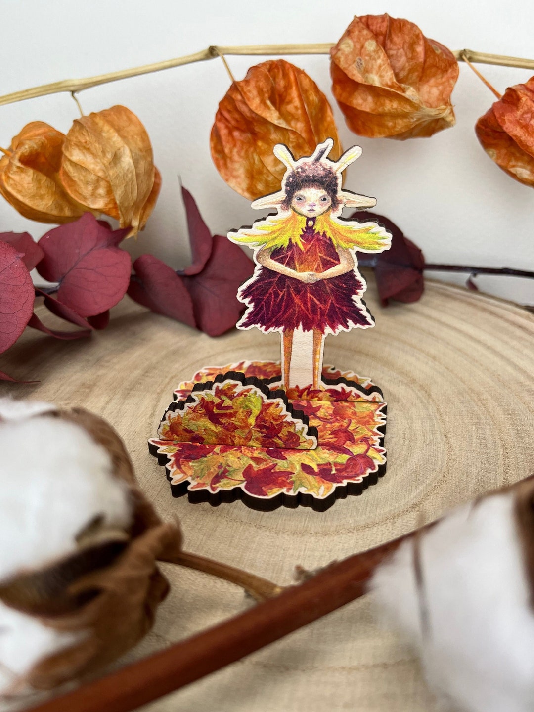 Autumn Fairy Standee, Fall Fairy, Fairy Decoration, Fairycore Aesthetic ...