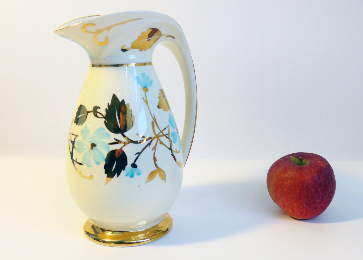 Vintage / Antique Pitcher MYOTT Art Deco England Pottery Signed ...