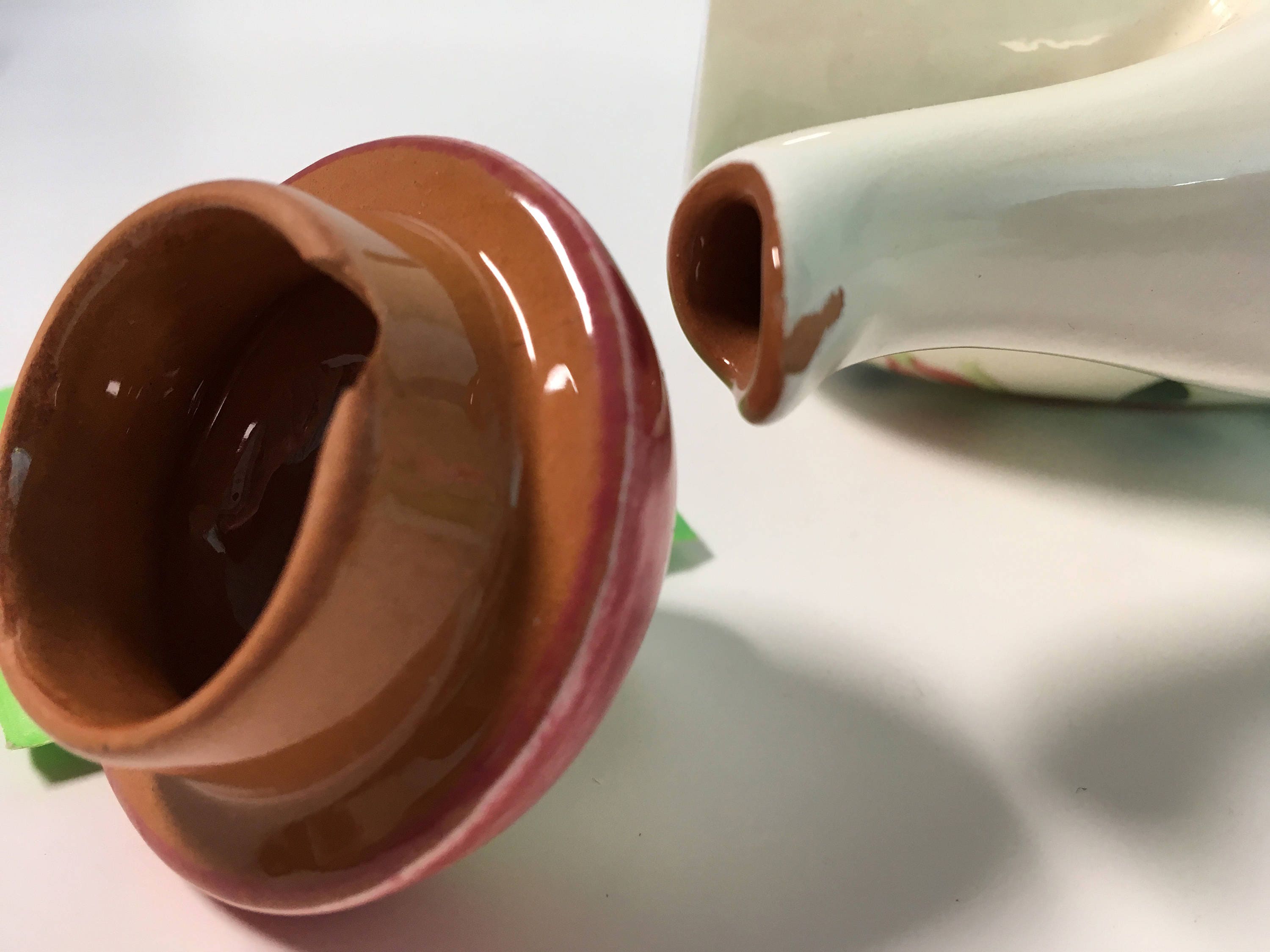 Mid Century Stangl 2 Cup Coffee Pot w/ Lid Wild Rose - Vintage ...