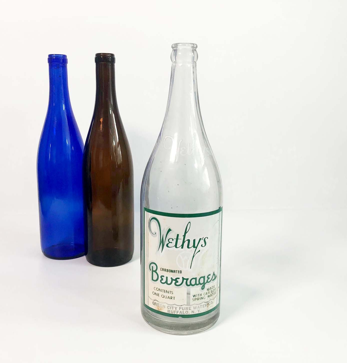 Vintage Wethy's Glass Bottle - Pop Soda Carbonated Beverages Bottles ...