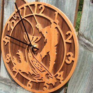Fisherman Gift, Fishing Wall Clock, Fishing Decor, Retirement Gift Idea ...