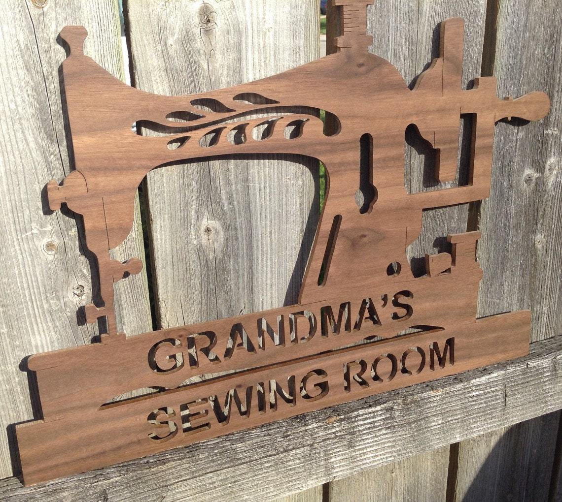 Personalized Sewing Machine Sign Quilting Gift Sewing Gift - Etsy