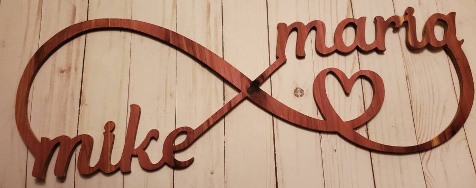 Infinity Sign With Name Personalized Infinity Sign Newlywed - Etsy