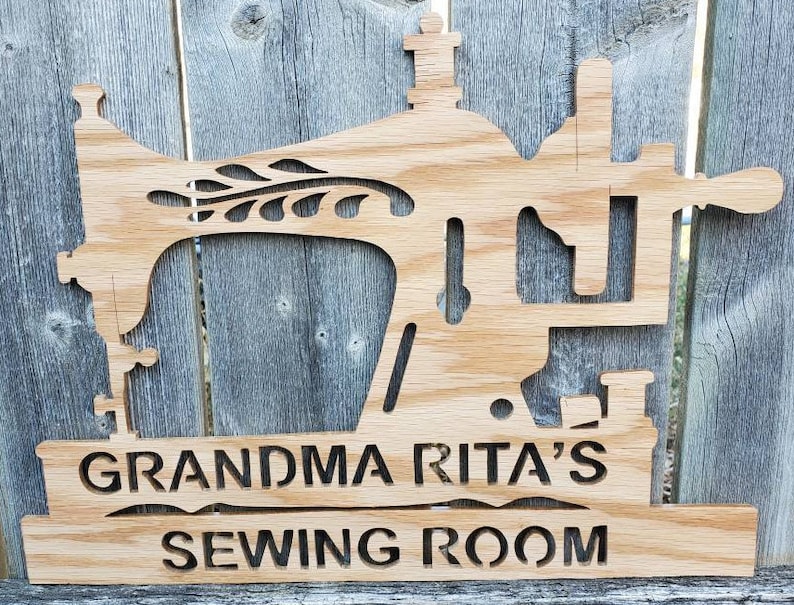 Personalized Sewing Machine Sign Quilting Gift Sewing Gift - Etsy