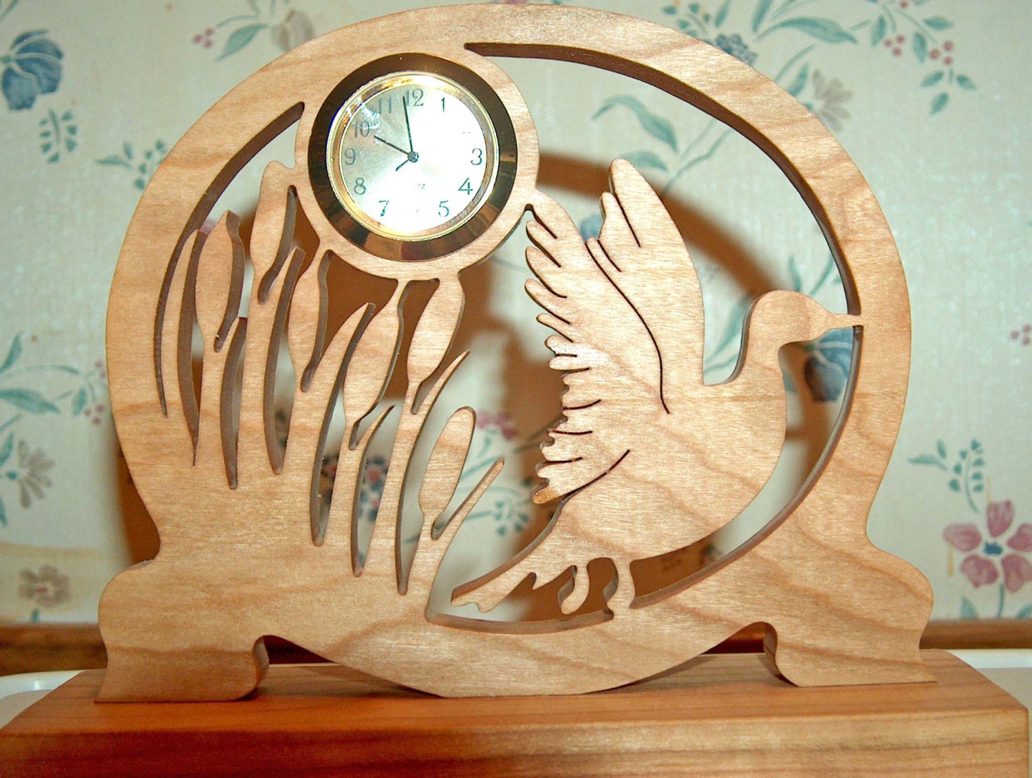 Duck Desk Clock Birthday Gift Idea Duck Hunting Decor | Etsy