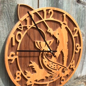 Fisherman Gift, Fishing Wall Clock, Fishing Decor, Retirement Gift Idea ...