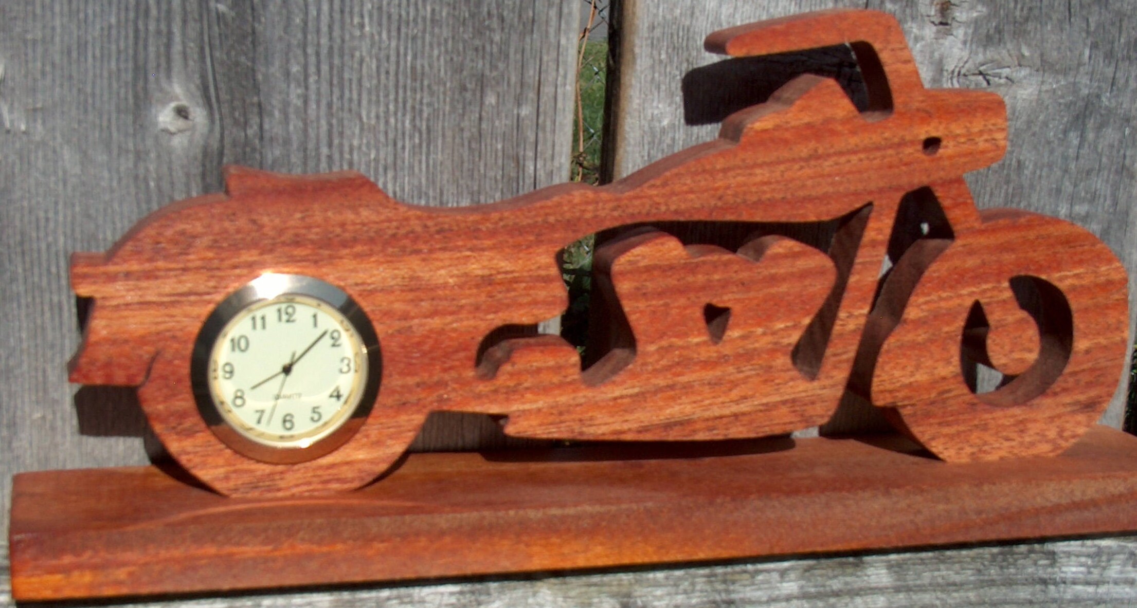 Motorcycle Desk Clock Motorcycle Gifts Anniversary Gift | Etsy