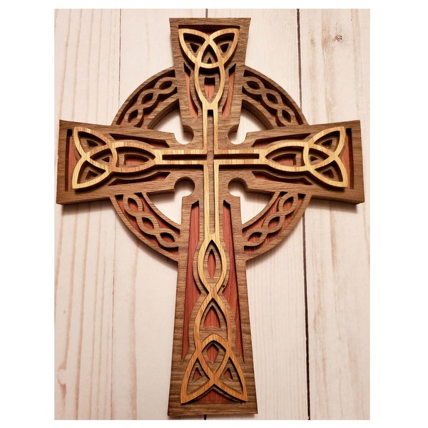 Celtic Wall Hanging Cross - Etsy