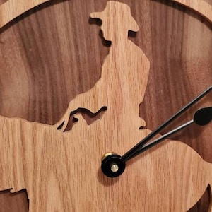 Cowboy Wall Clock, Cowboy Decor, Western Decor, Western Gifts, Cowboy ...