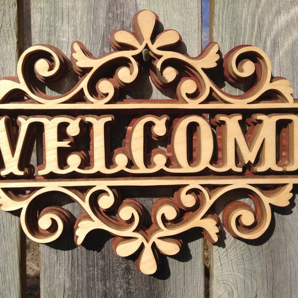 Scroll Saw Word Art - Etsy