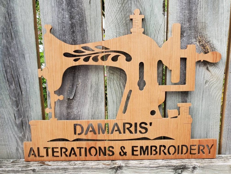 Personalized Sewing Machine Sign Quilting Gift Sewing Gift | Etsy