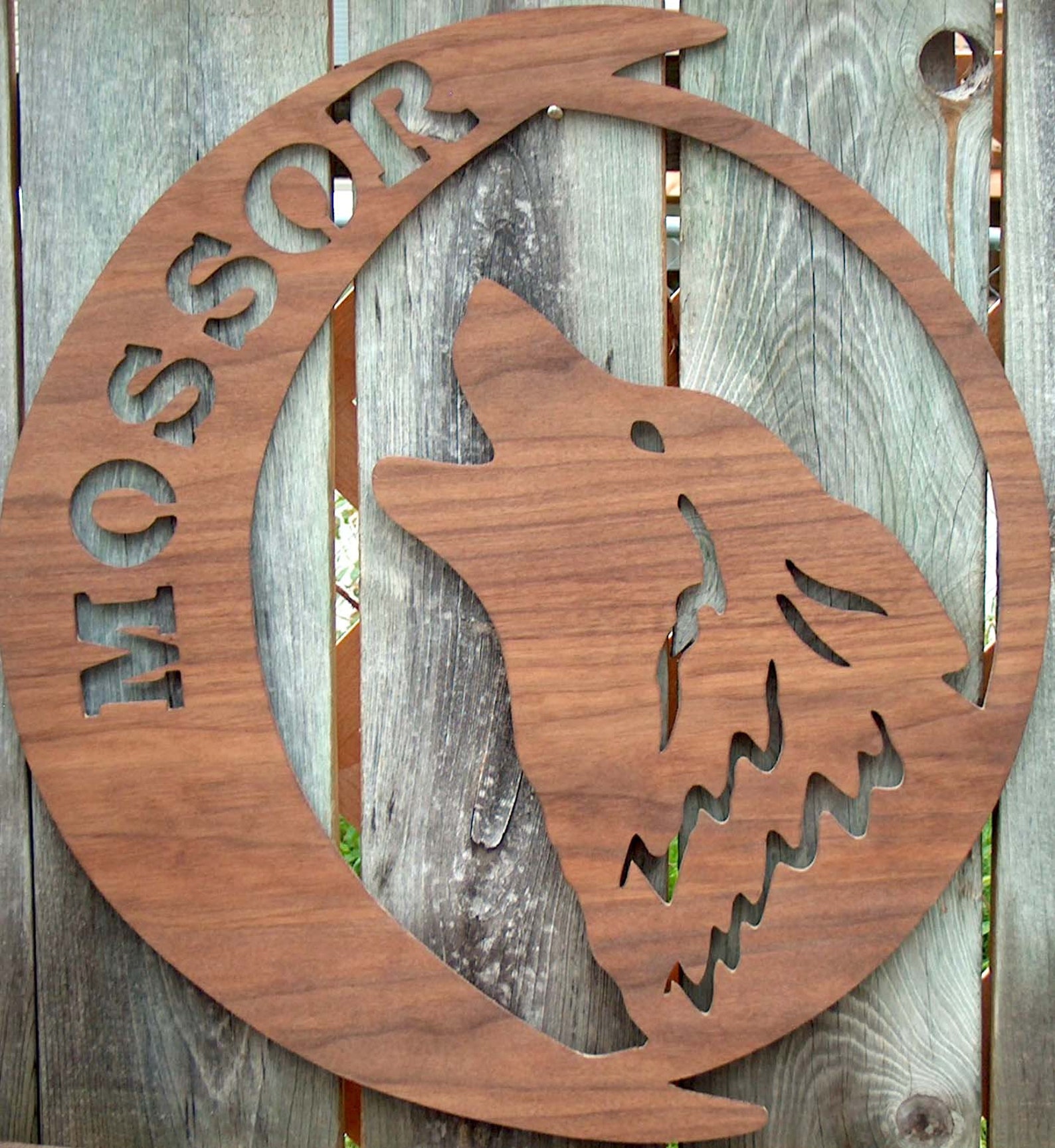 Personalized Wolf Sign Personalized Decor Wolf Lover Gift | Etsy