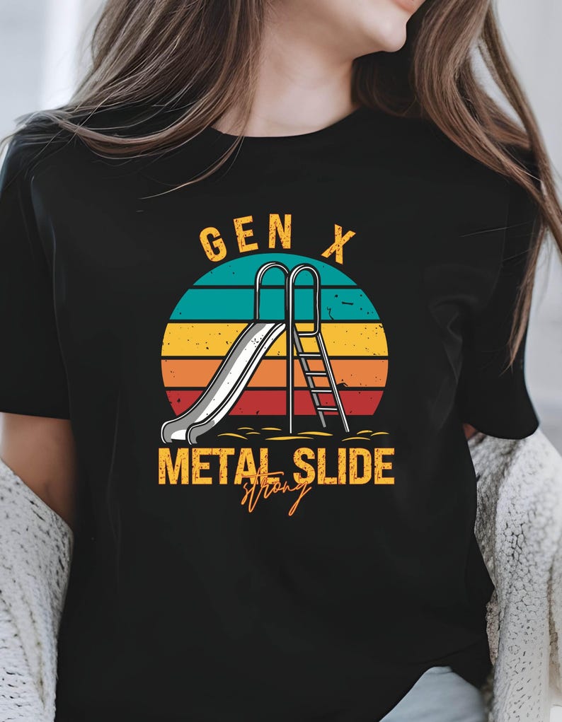 Gen X T-shirt, Generation X, 80s Kid, 90s Nostalgia, Retro Vibes ...