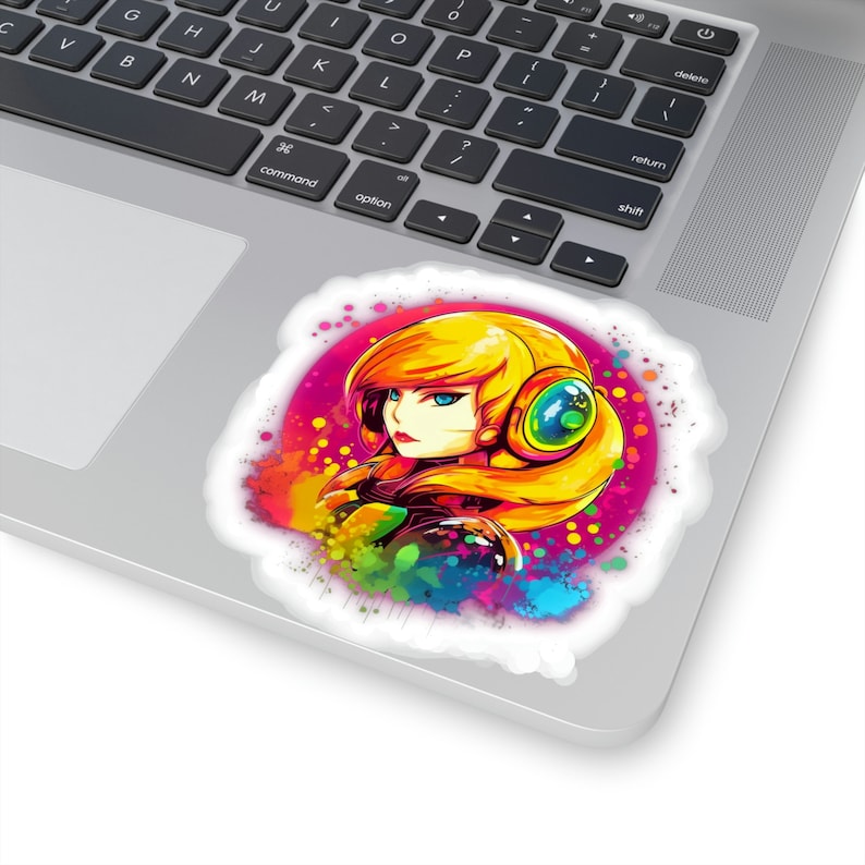 Metroid samus Aran Inspired Sticker Video Game Sticker Kiss-cut ...