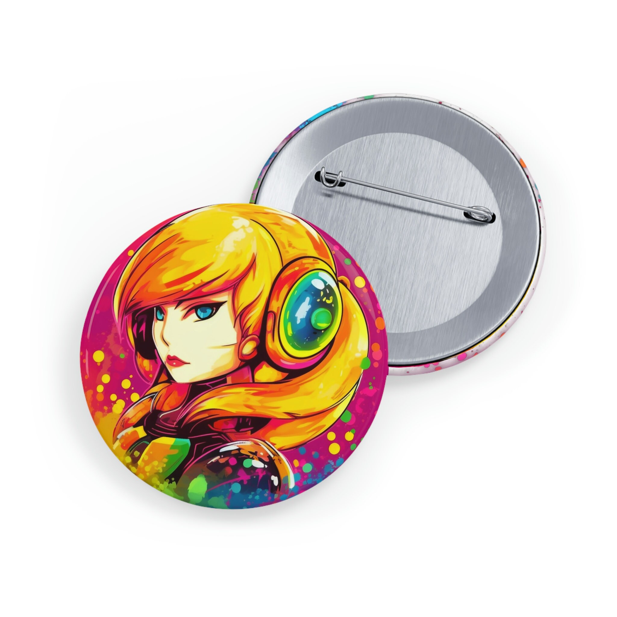 Metroid samus Aran Inspired Pin Video Game Pins Collectible Pins Lapel ...