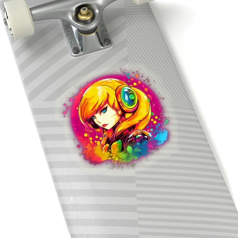 Metroid samus Aran Inspired Sticker Video Game Sticker Kiss-cut ...