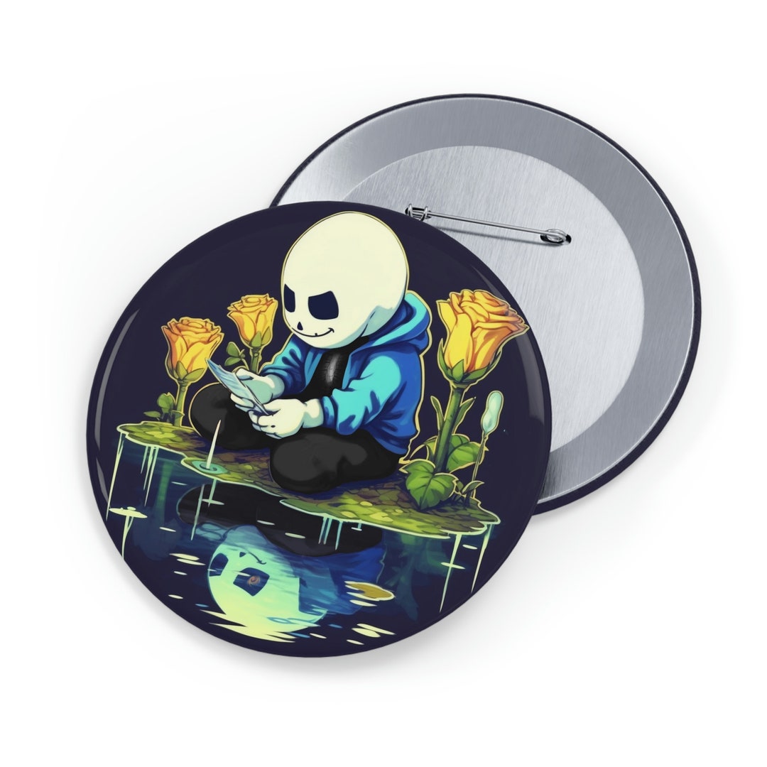 Undertale (sans) Inspired Pin | Undertale Pins | Video Game Pins ...