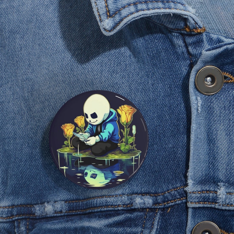 Undertale sans Inspired Pin Undertale Pins Video Game Pins Collectible ...