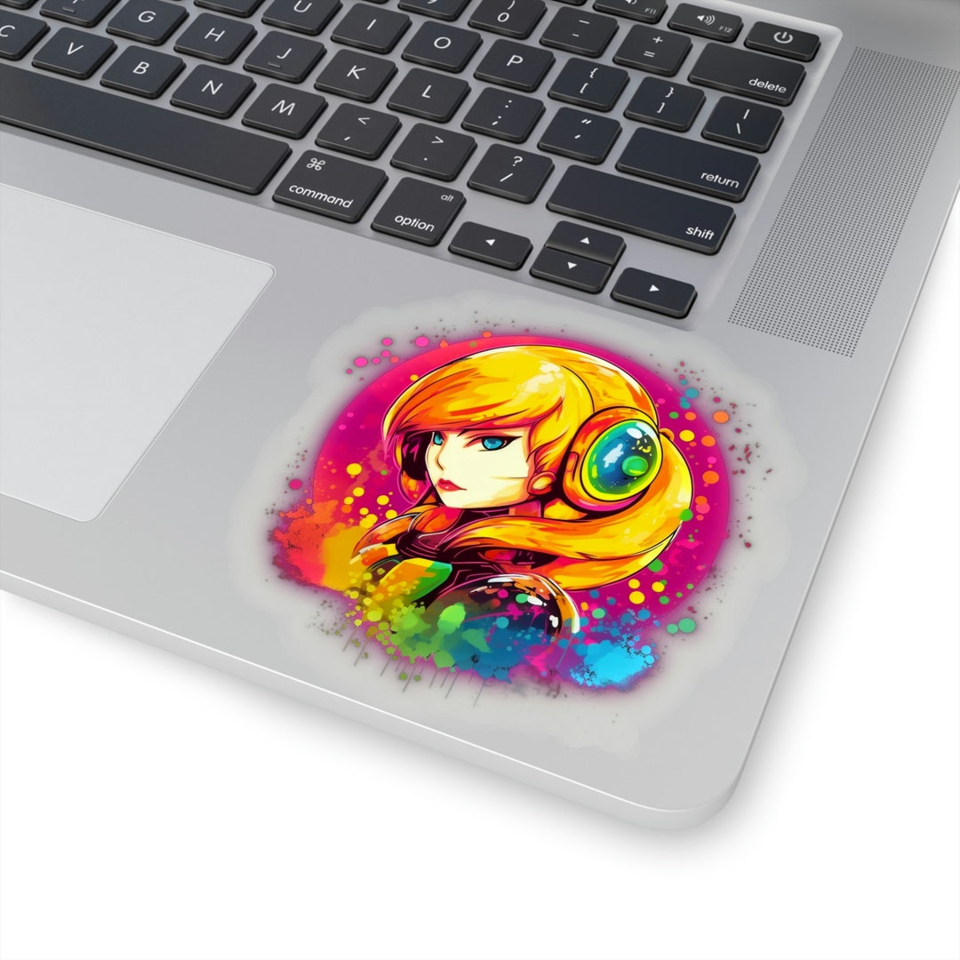 Metroid samus Aran Inspired Sticker Video Game Sticker Kiss-cut ...