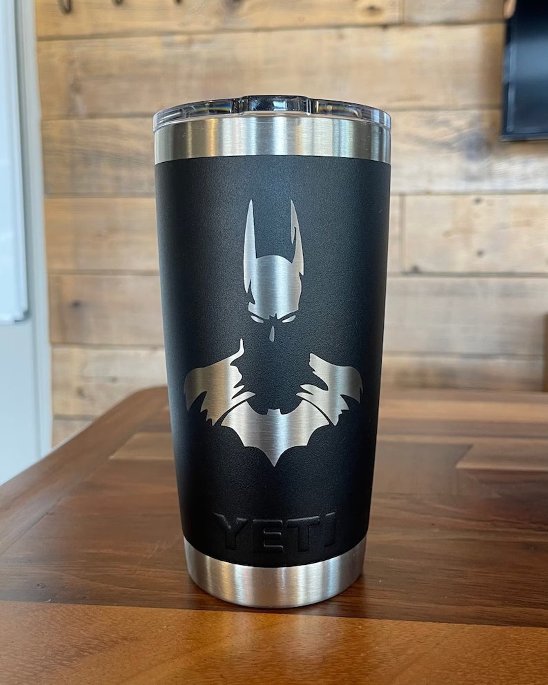 Yeti Laser Engraved Authentic Tumbler THE DARK KNIGHT - Etsy