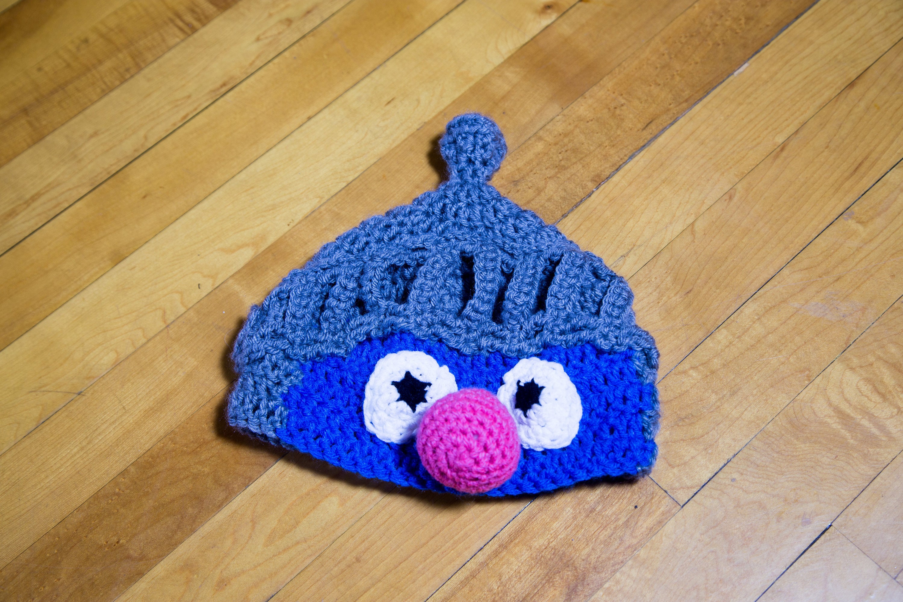 Crochet Pattern SUPER GROVER Muppet Beanie - Etsy