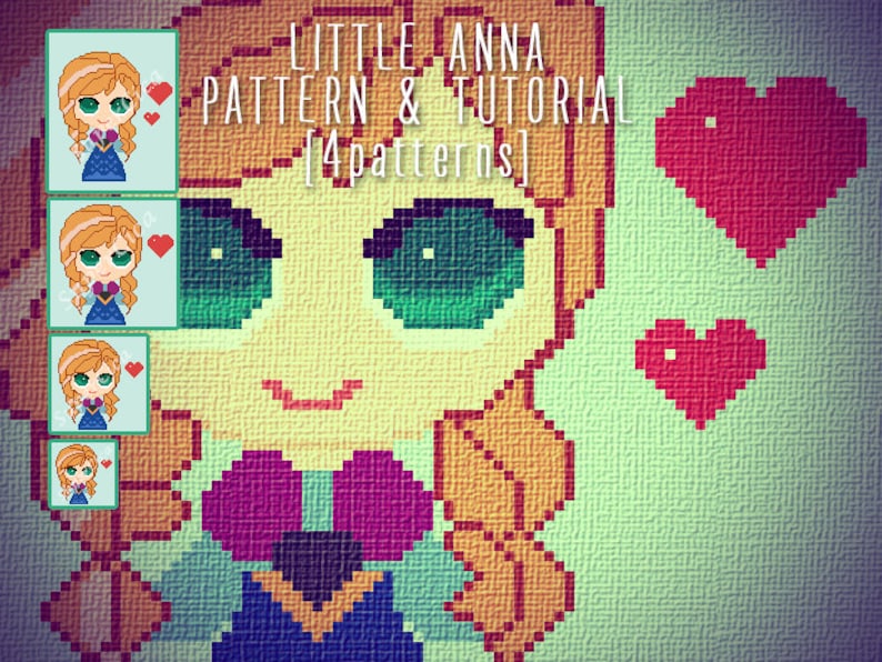 Little Anna Blanket Corner to Corner Crochet Pattern and Tutorial, 4 ...