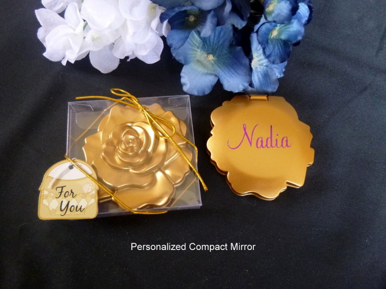 Personalized Compact Mirror All Occasion Gift Compact | Etsy