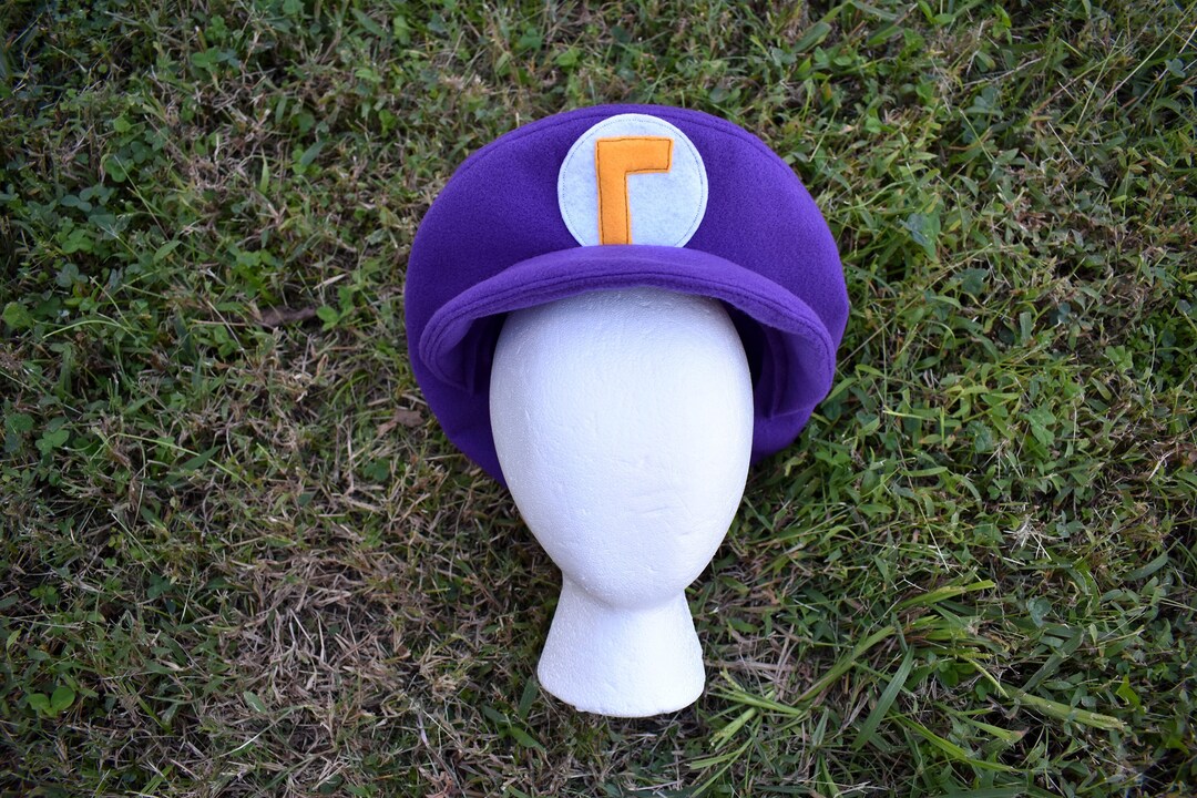Adult Waluigi Hat - Child Sizing Available by Request - Etsy