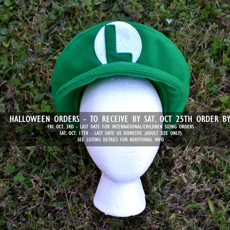 Luigi Hat - Etsy