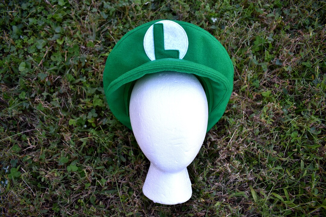 Adult Luigi Hat - Child Sizing Available by Request - Etsy
