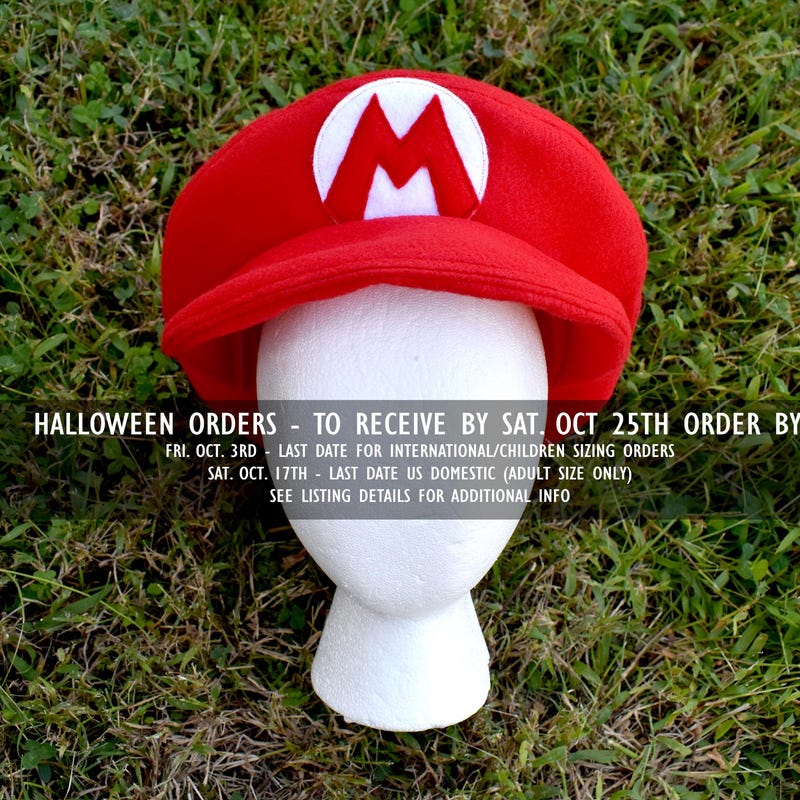 Super Mario Hats - Etsy