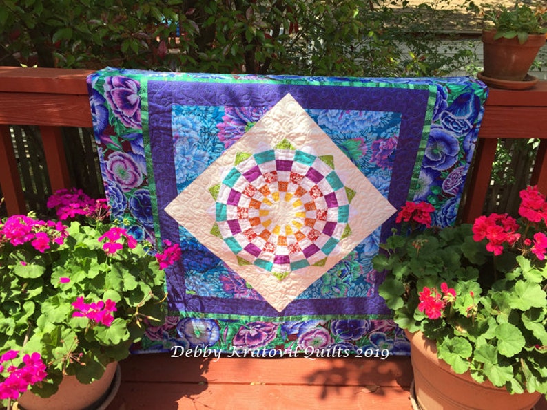 Modern Vortex Quilt PATTERN & Variations (Download Now) - Etsy