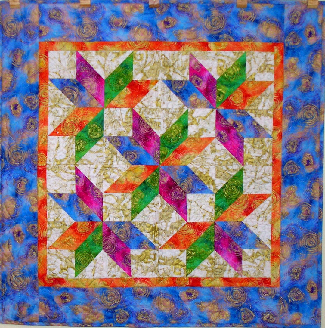 Snow Crystals Quilt Pattern - Etsy