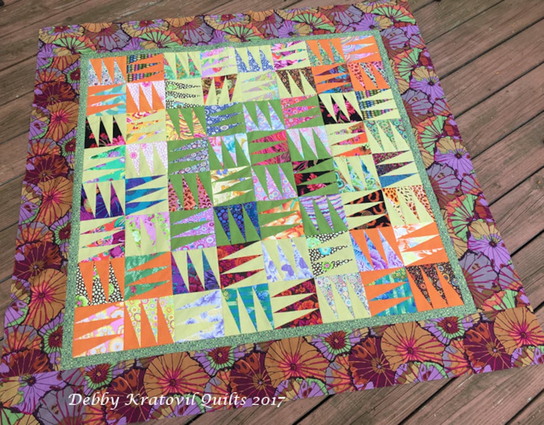 Shark's Teeth Quilt Pattern - Etsy