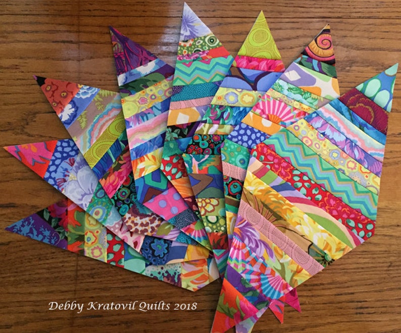 String Pieced Lone Star Quilt PATTERN - Etsy