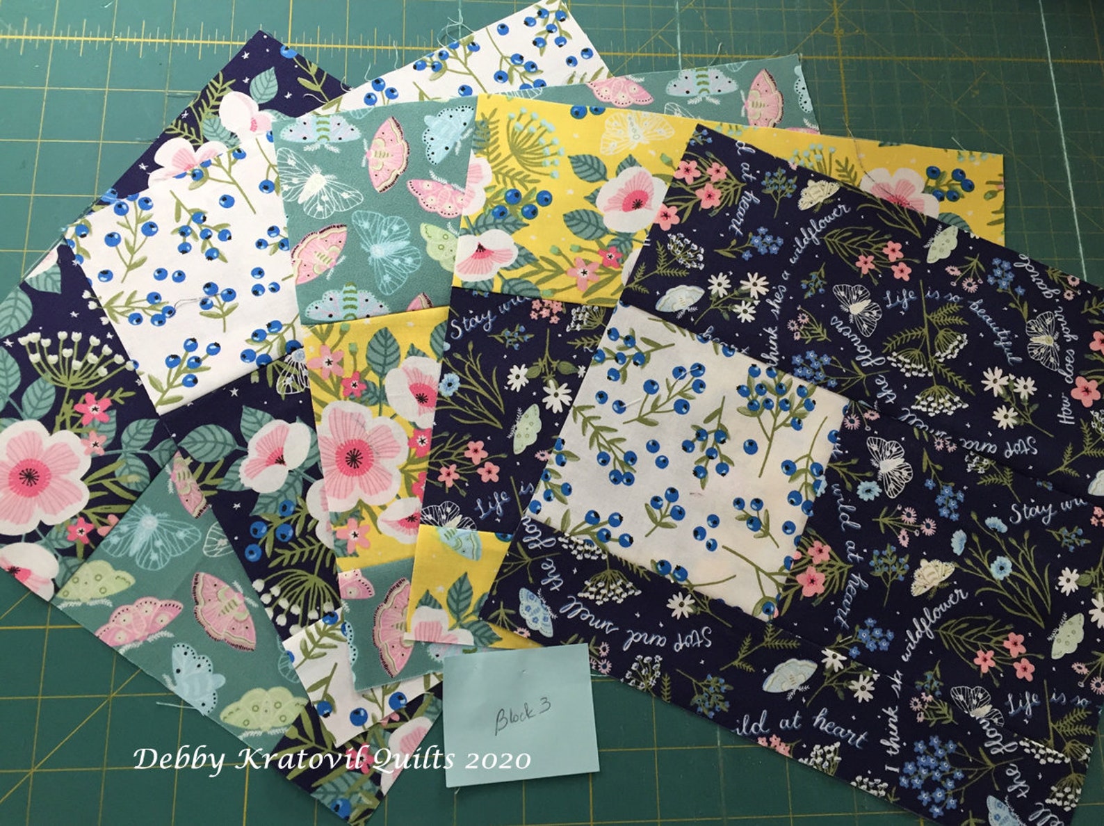 Colorburst Squares Pattern - Etsy