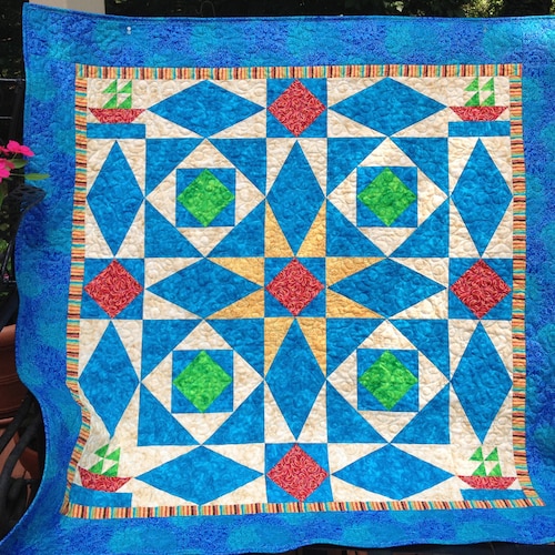 Storm at Sea Quilt Block Templates Simple and Double - Etsy