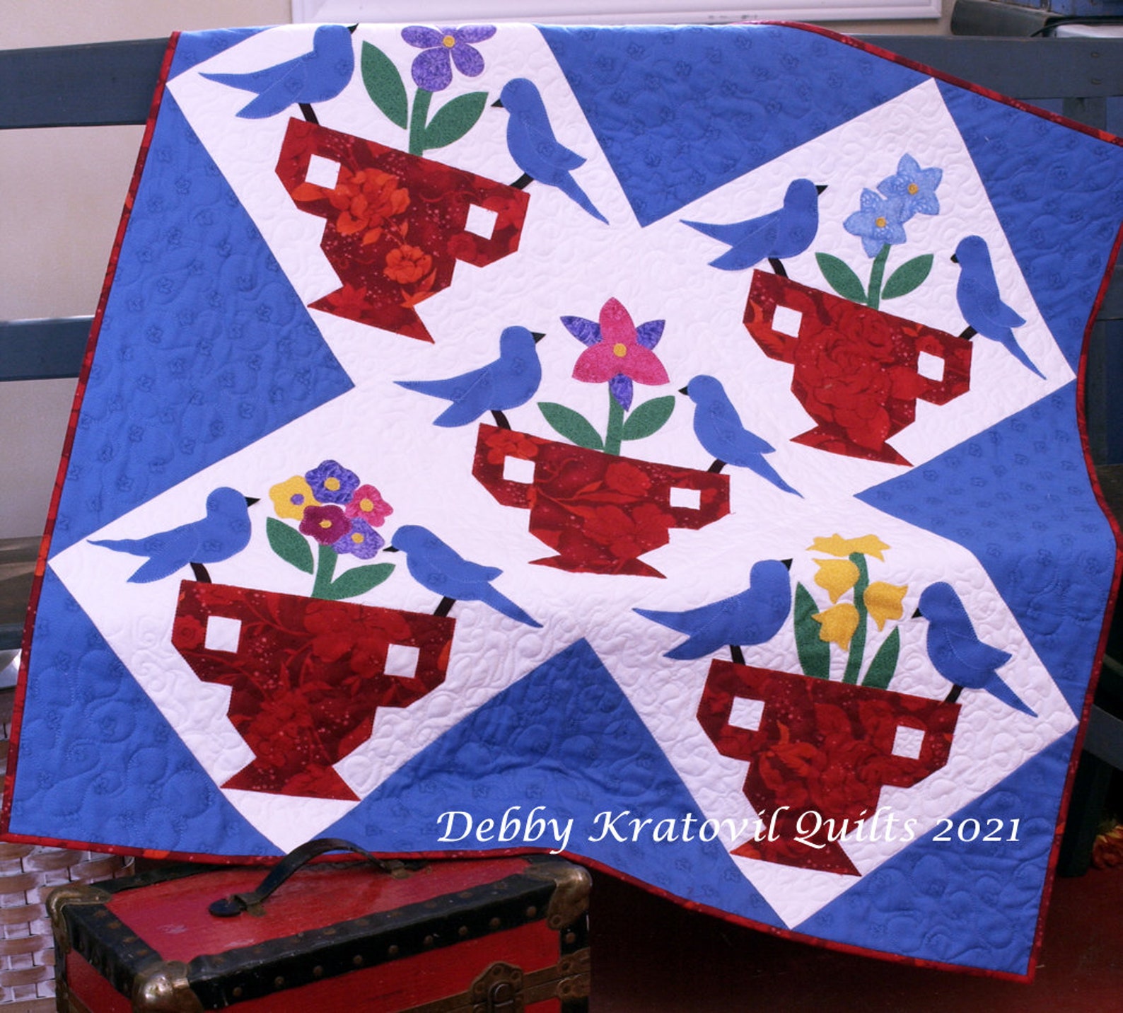 Garden Bouquet Quilt Pattern - Etsy