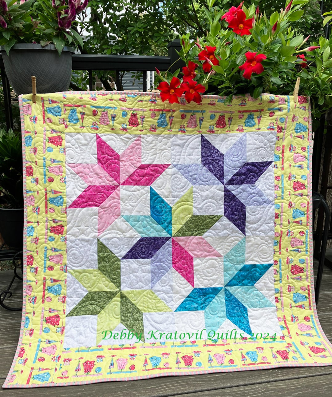 Snow Crystals Quilt Pattern - Etsy