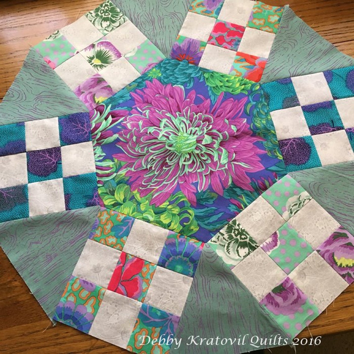 Jack's Chain 4 Block Quilt Pattern - Etsy