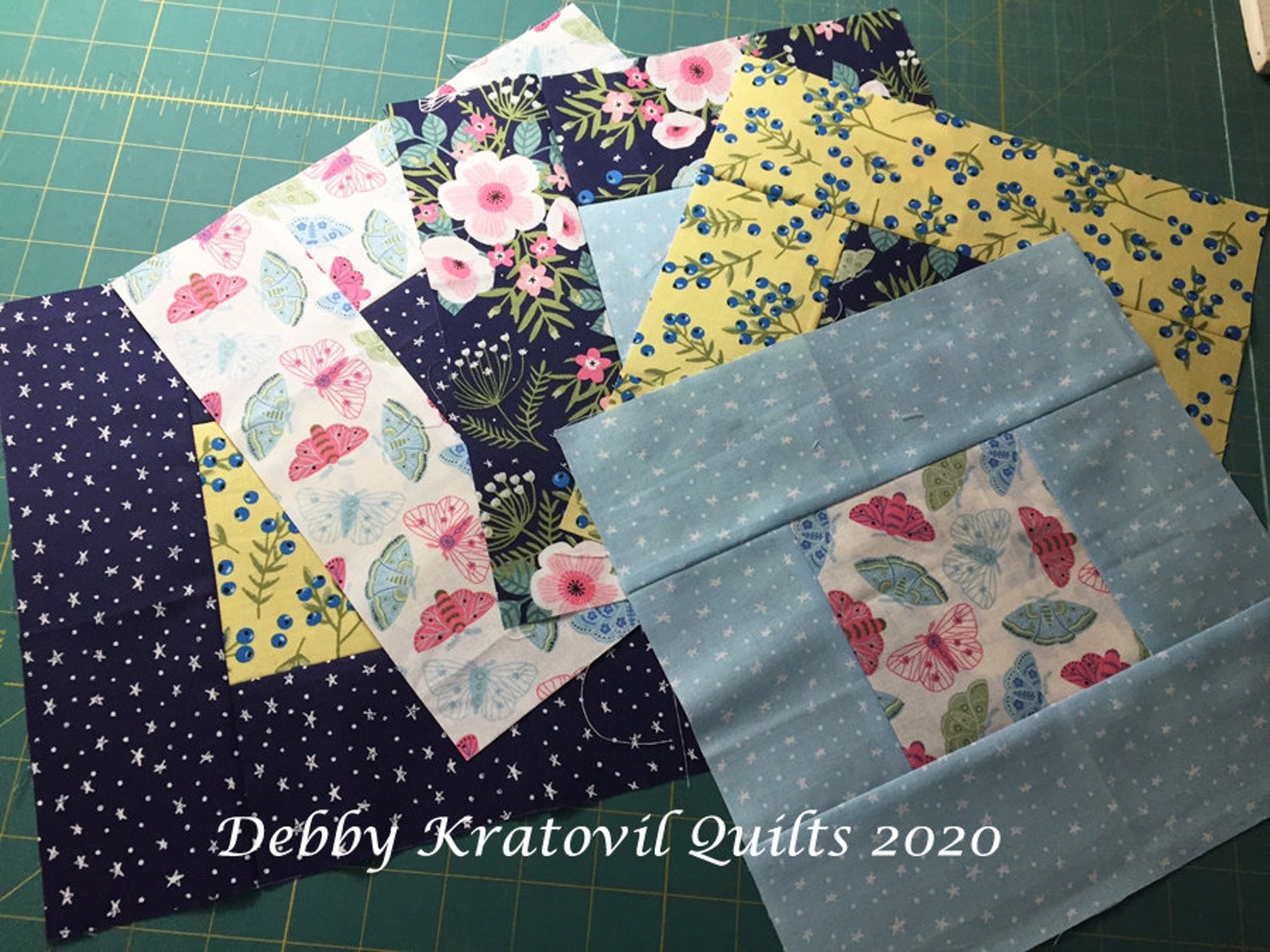 Colorburst Squares Pattern - Etsy