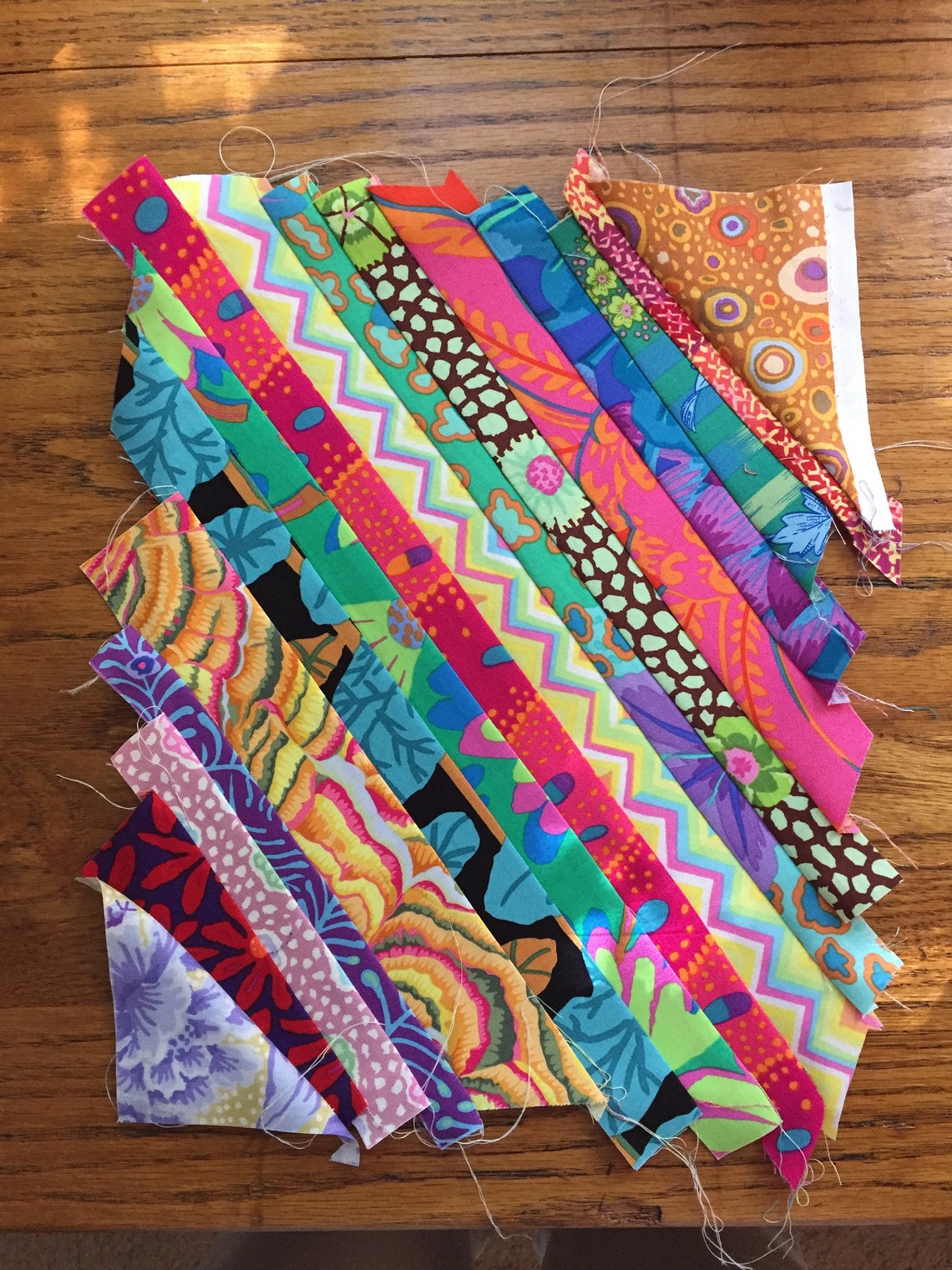 String Pieced Scrap Buster Quilt PATTERN - Etsy