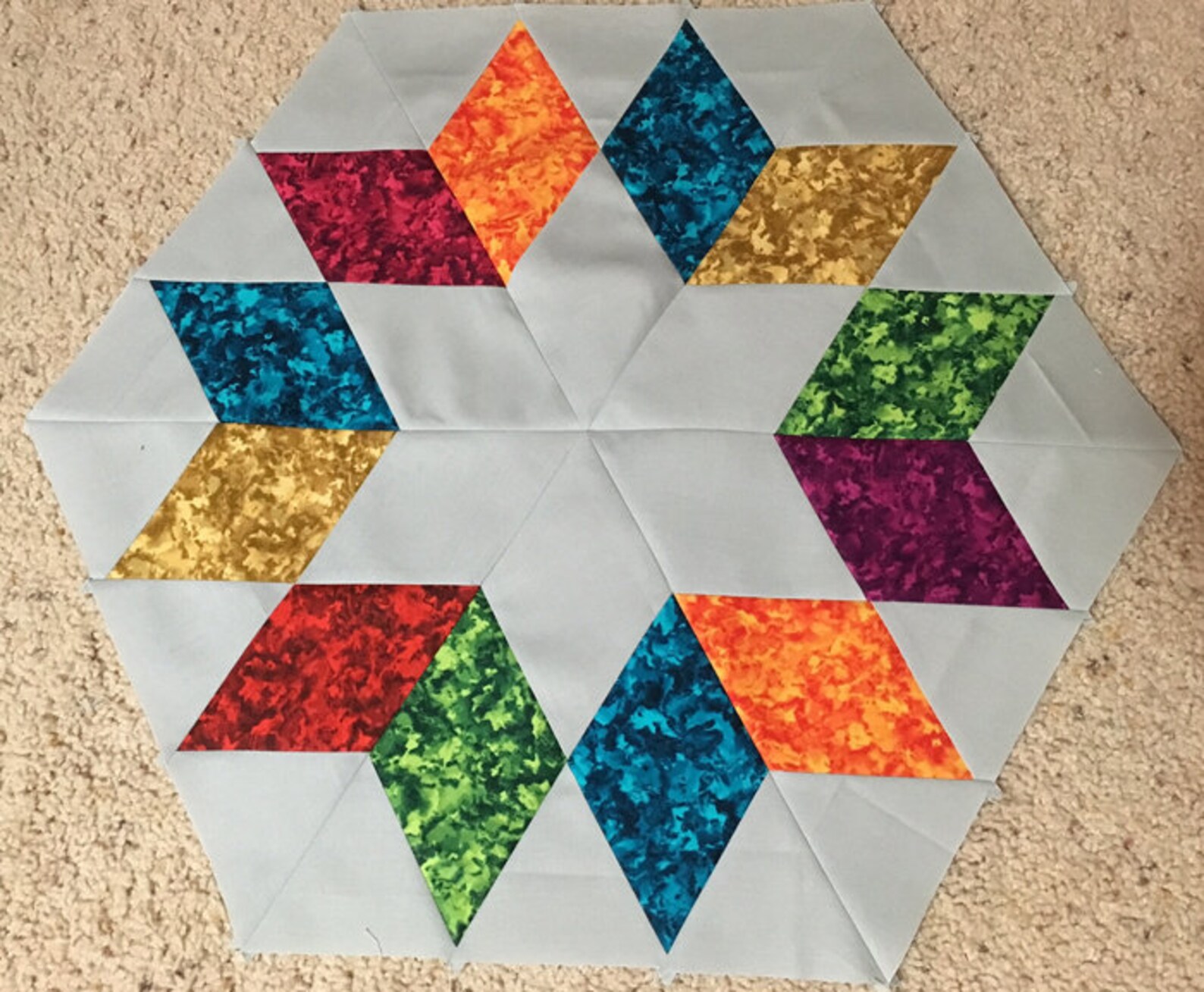 Double Star Table Topper Pattern | Etsy