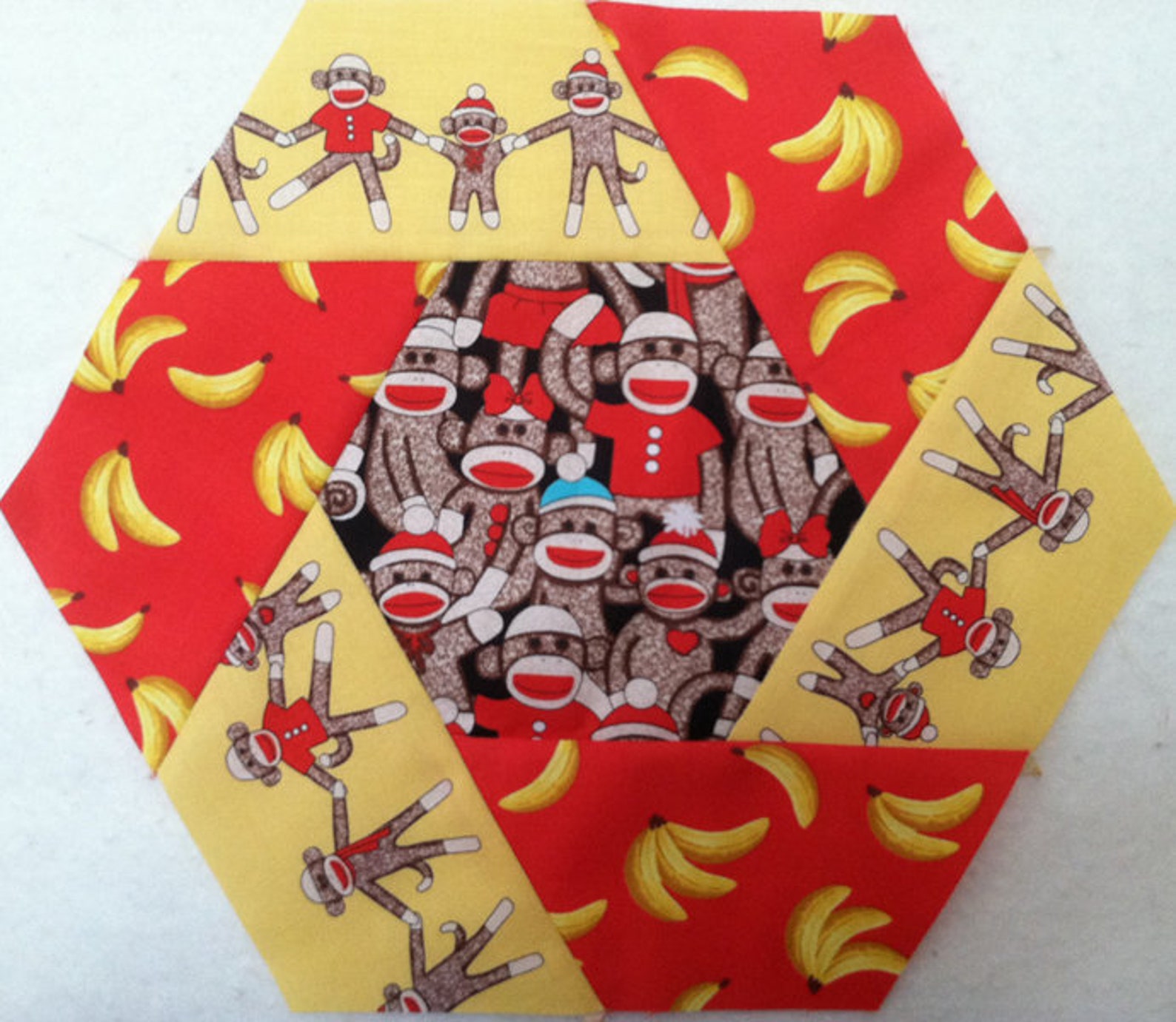 Twisted Hexagon Quilt Pattern | Etsy