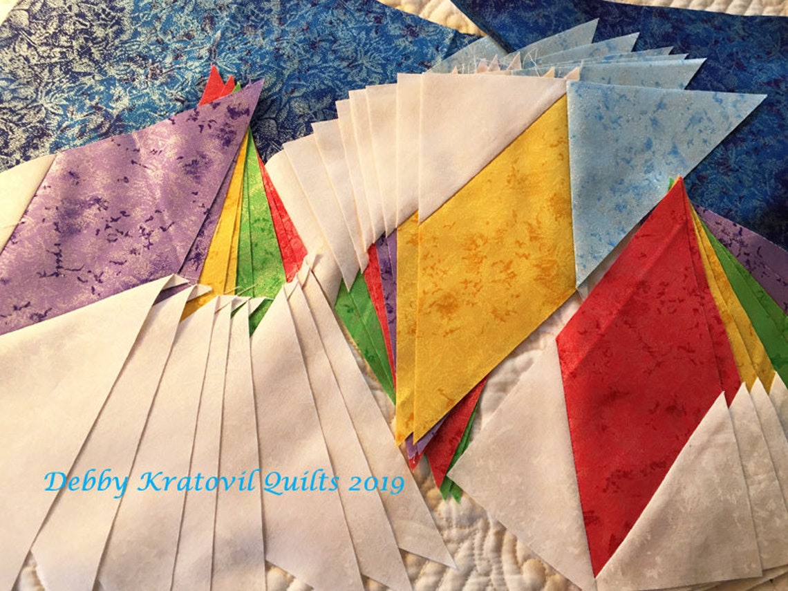 Flying Swallows Quilt Pattern | Etsy