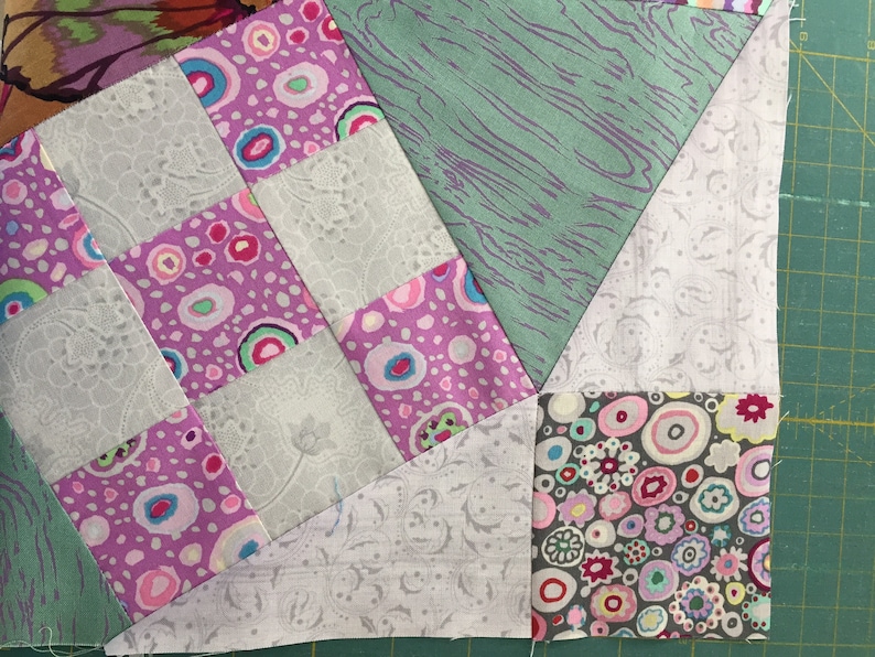 Jack's Chain 4 Block Quilt Pattern - Etsy Canada