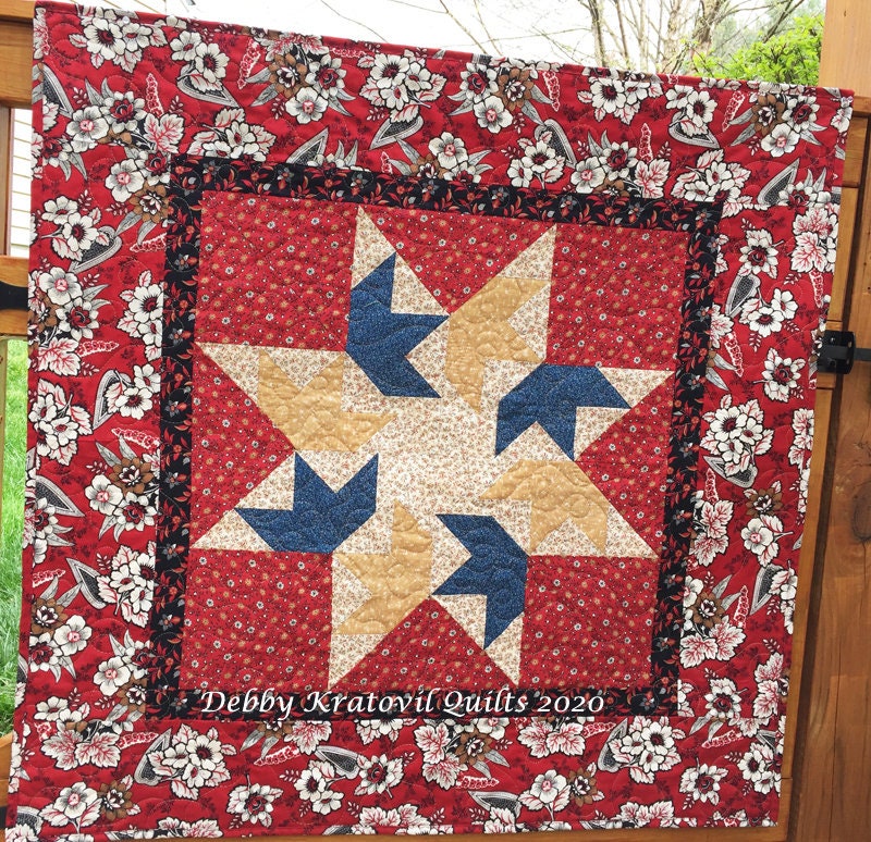 Flying Swallows Quilt Pattern - Etsy
